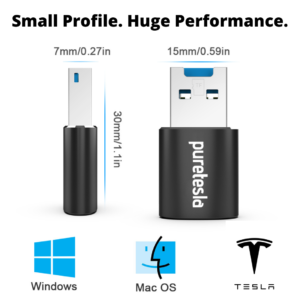 TeslaCam USB Package – USB/MicroSD Configured for Tesla