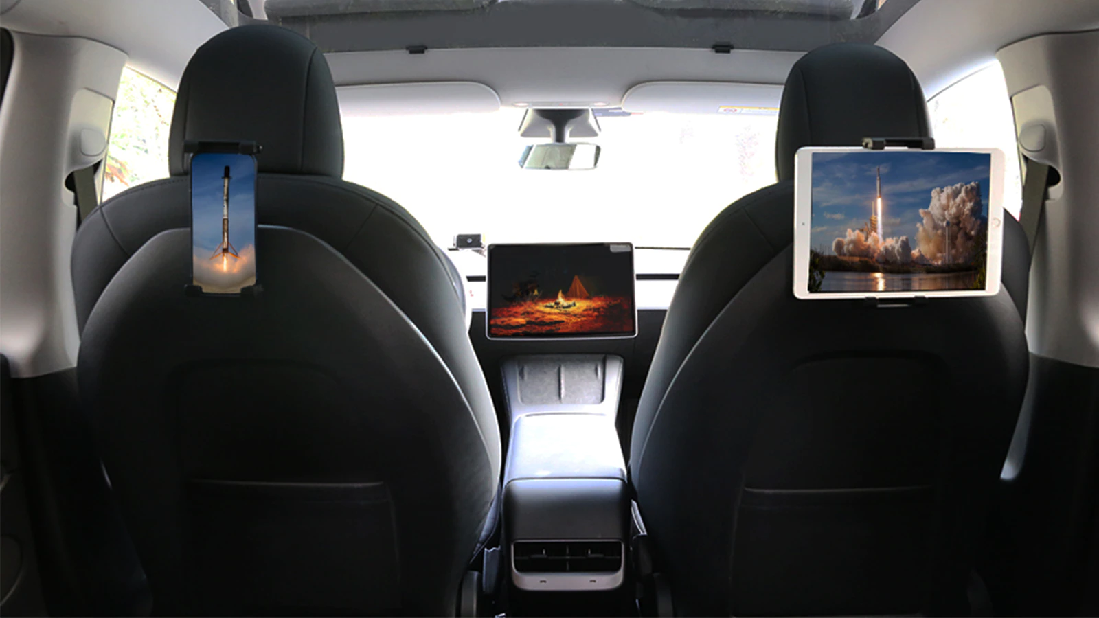 Back Seat Phone & Tablet Mount - Pure Tesla