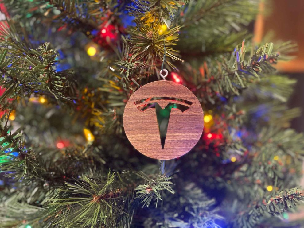 Tesla Handcrafted Ornament 2021 - Pure Tesla