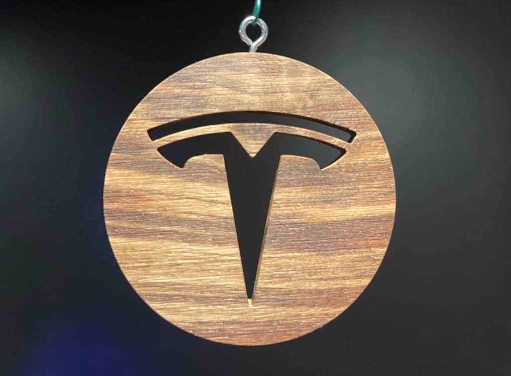 Tesla Handcrafted Ornament 2021 - Pure Tesla